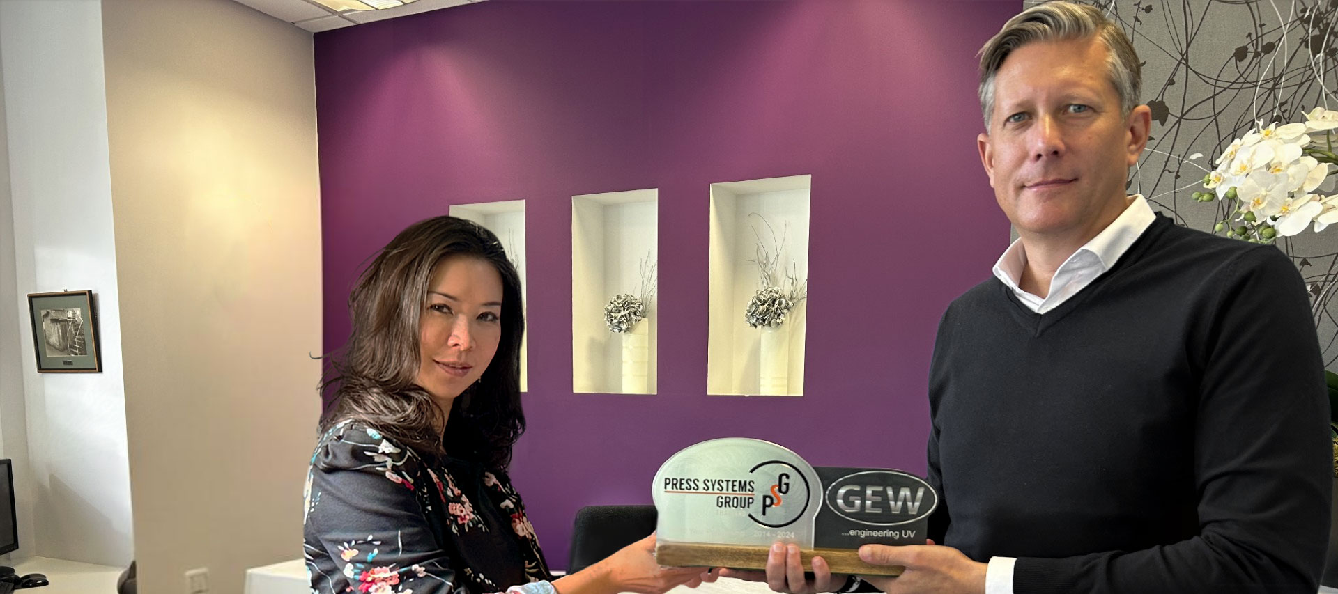 "Press Systems Group: 10 ปีแห่งความร่วมมือและเติบโตไปกับ GEW"